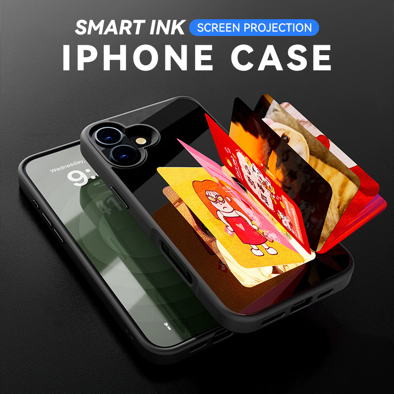 Smart Ink Screen Projection Hülle für iPhone – weseecasede